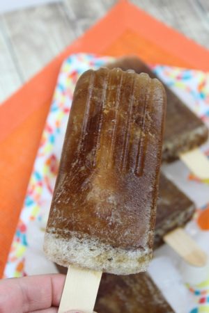 Alcoholic Popsicles - Jack and Coke Boozy Popsicles