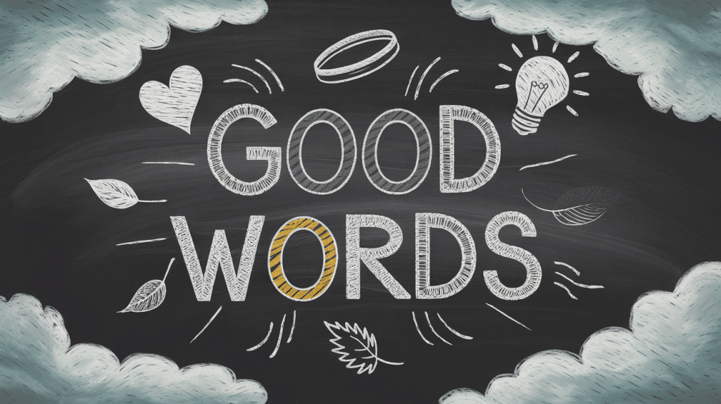 300+ Good Words to Brighten Your day - The Classy Chapter